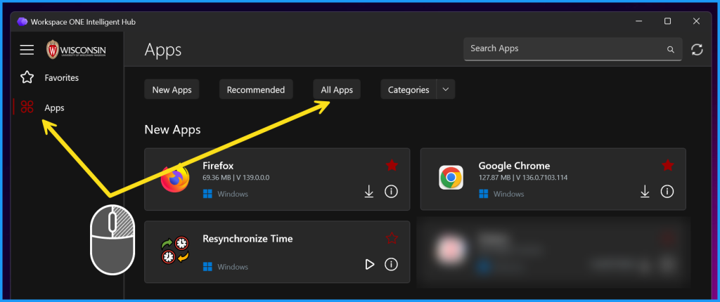 Workspace ONE Intelligent Hub – Psychiatry Help Desk – UW–Madison