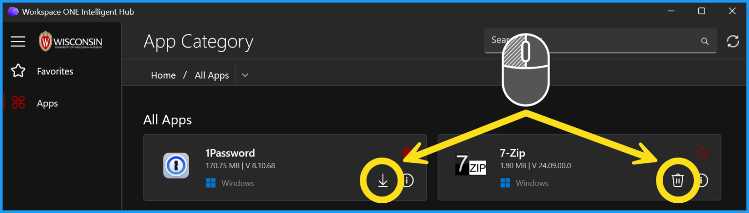 Workspace ONE Intelligent Hub – Psychiatry Help Desk – UW–Madison